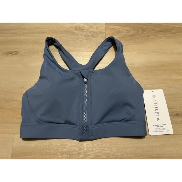 Athleta | Intimates & Sleepwear | Nwt Athleta Sports Bra Ultimate Zip ...